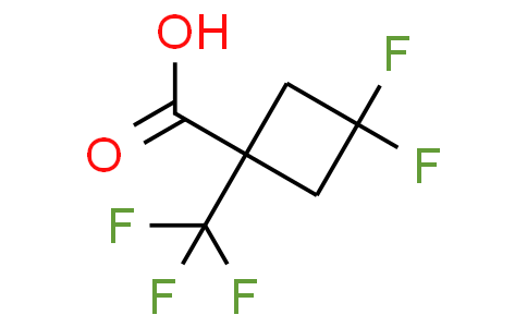 3,3-difluoro-1-(trifluoromethyl)cyclobutanecarboxylic acid - CAS ...