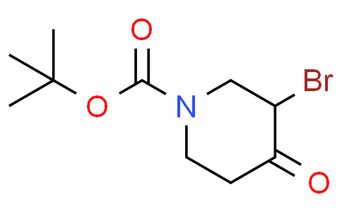 tert-butyl 3-bromo-4-oxopiperidine-1-carboxylate - CAS:188869-05-8 - 艾琪康医药科技(上海)有限公司