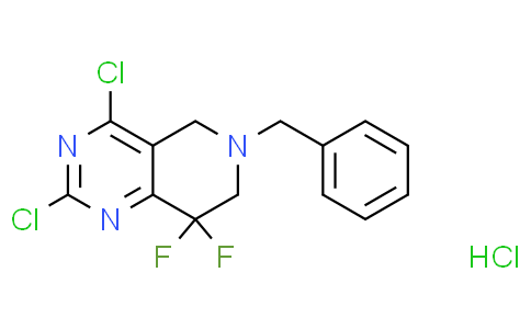 6-benzyl-2,4-dichloro-8,8-difluoro-5,6,7,8-tetrahydropyrido[4,3-d ...