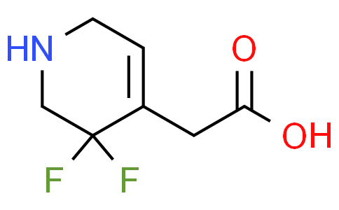 2-(1-(tert-butoxycarbonyl)-3,3-difluoro-1,2,3,6-tetrahydropyridin-4-yl)acetic acid - CAS:1823257 ...