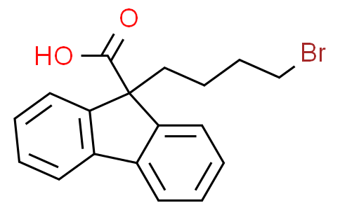 9-(4-bromobutyl)-9H-fluorene-9-carboxylic acid - CAS:182438-97-7 - 艾琪康 ...